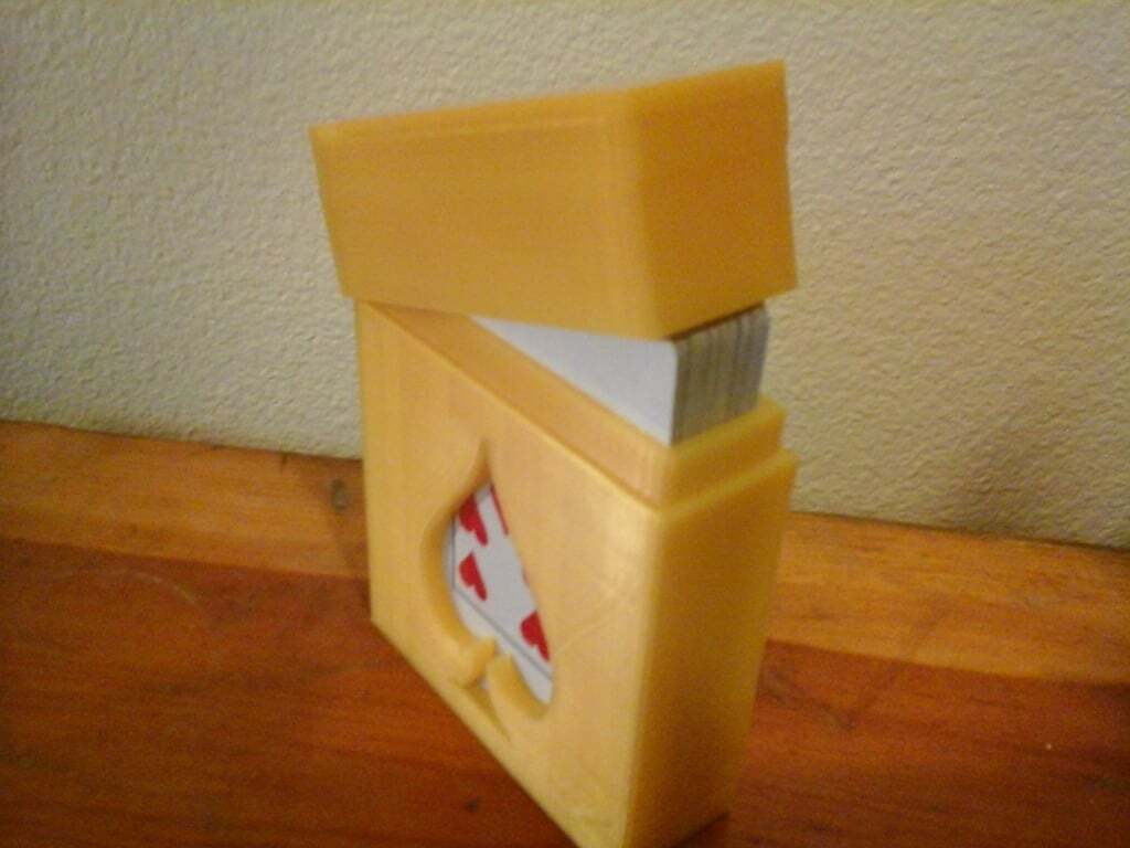 3D printable Playing Card Box・Cults