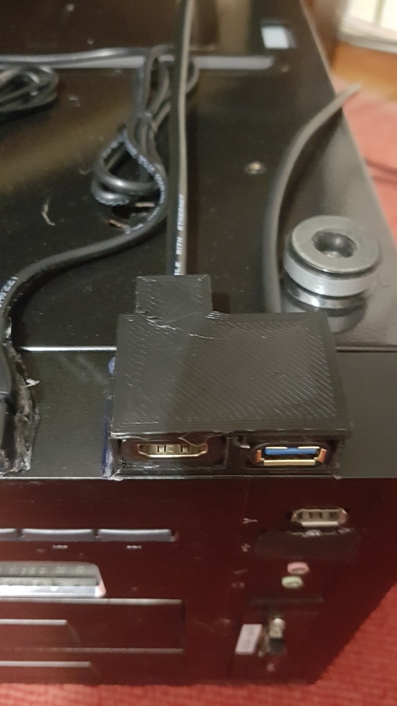 Fichier 3D gratuit Custodia USB + HDMI par Oculus Rift 💾 ・Objet ...