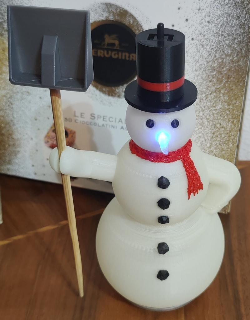 Archivo 3D gratuito Pupazzo di Neve 🎲・Design para impresora 3D para ...