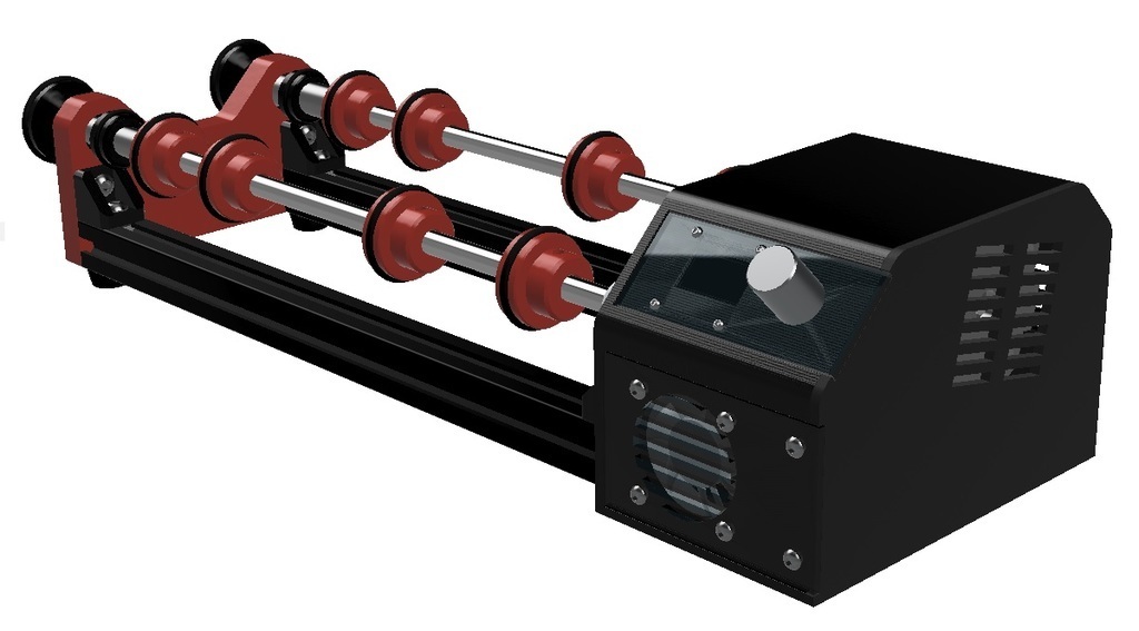 Archivo 3D gratis AuRA Rotary Assist Film Developing Machine V1.3 📽️ ...