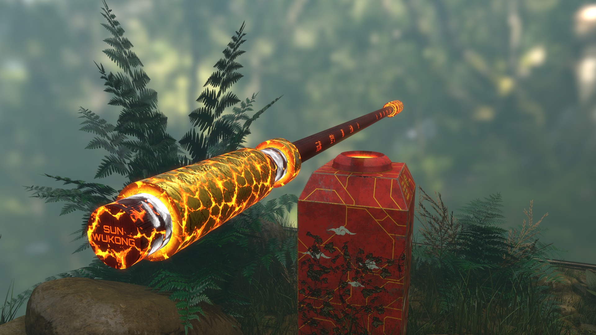 STL file Monkey King-Sun Wukong Bo-Staff 3D print model 🐒 (OBJ)・3D ...