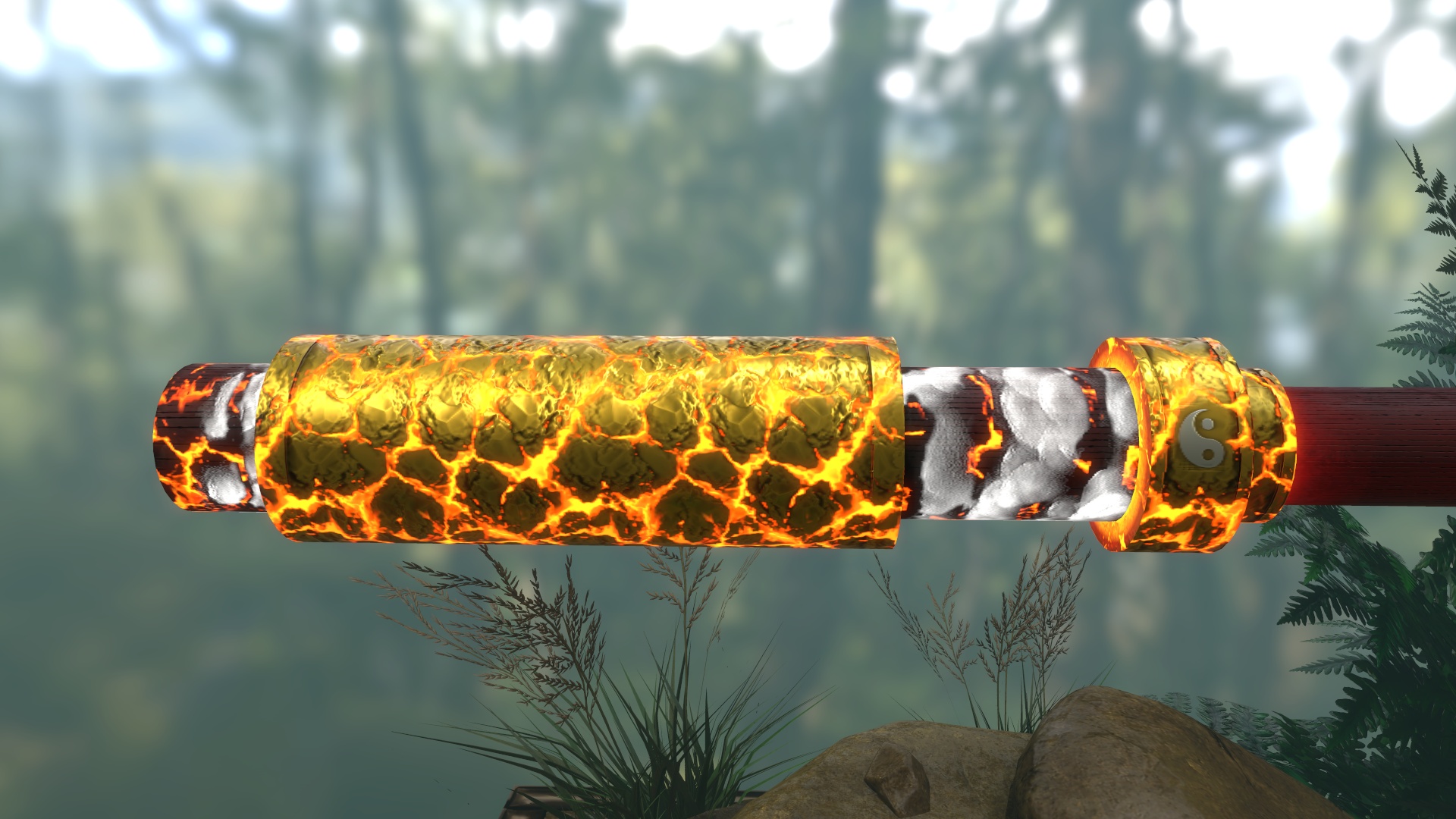 STL file Monkey King-Sun Wukong Bo-Staff 3D print model 🐒 (OBJ)・3D ...