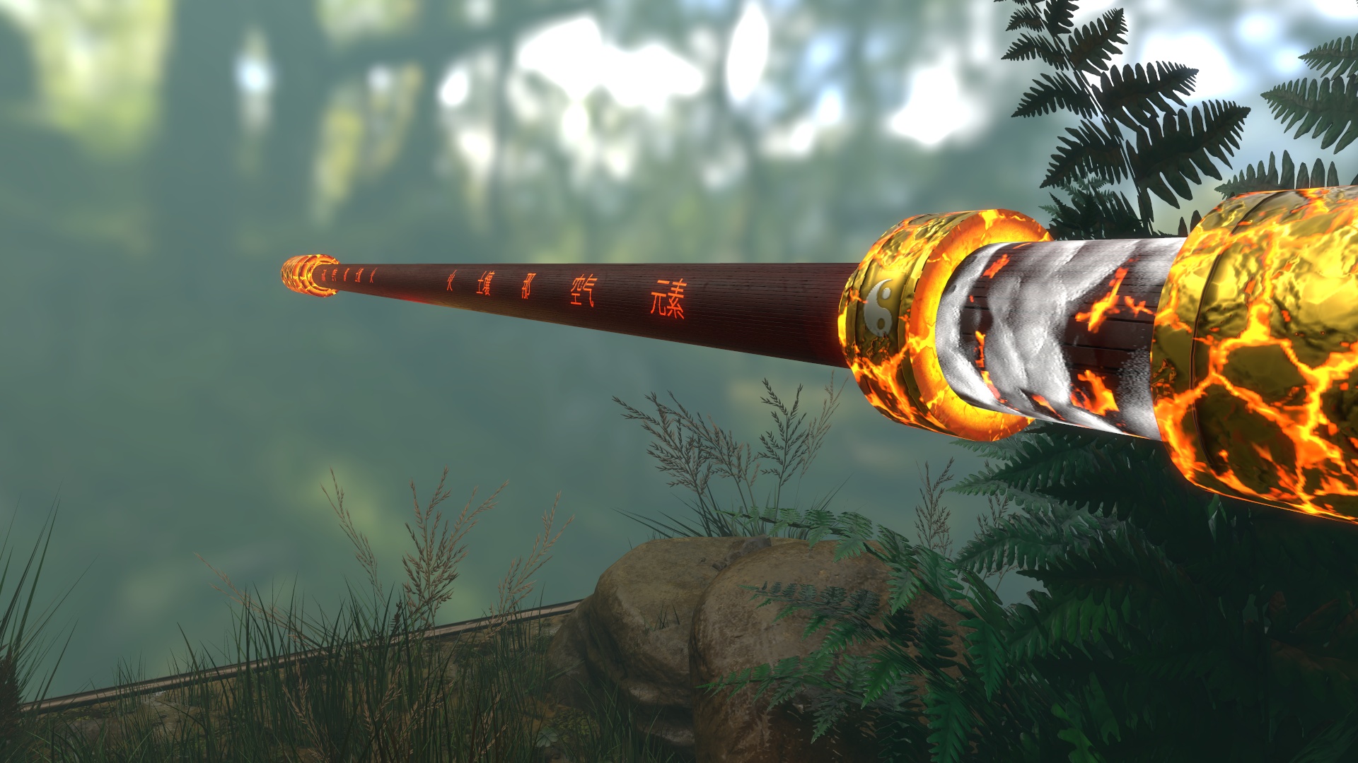 STL file Monkey King-Sun Wukong Bo-Staff 3D print model 🐒 (OBJ)・3D ...