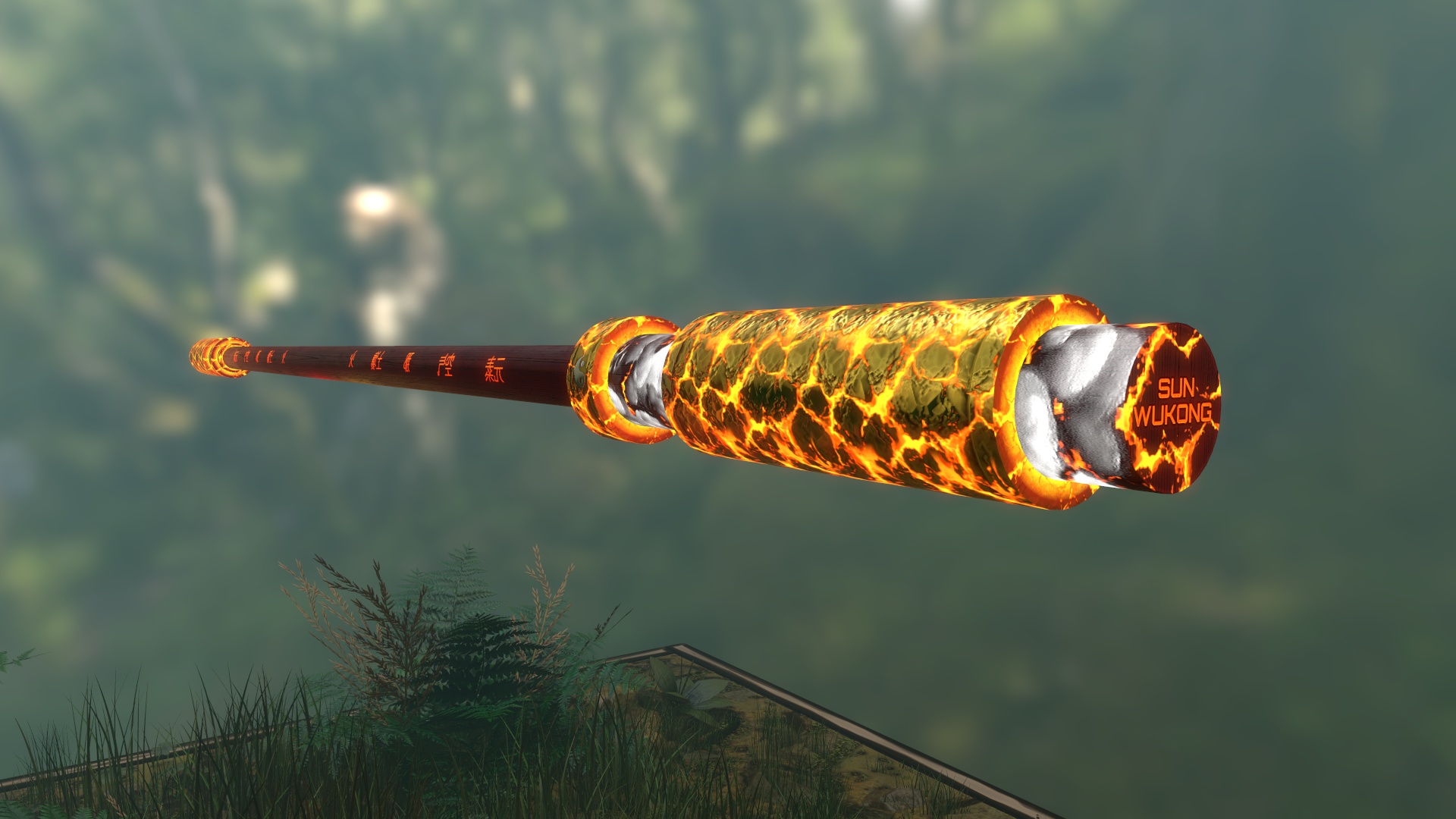 STL file Monkey King-Sun Wukong Bo-Staff 3D print model 🐒 (OBJ)・3D ...