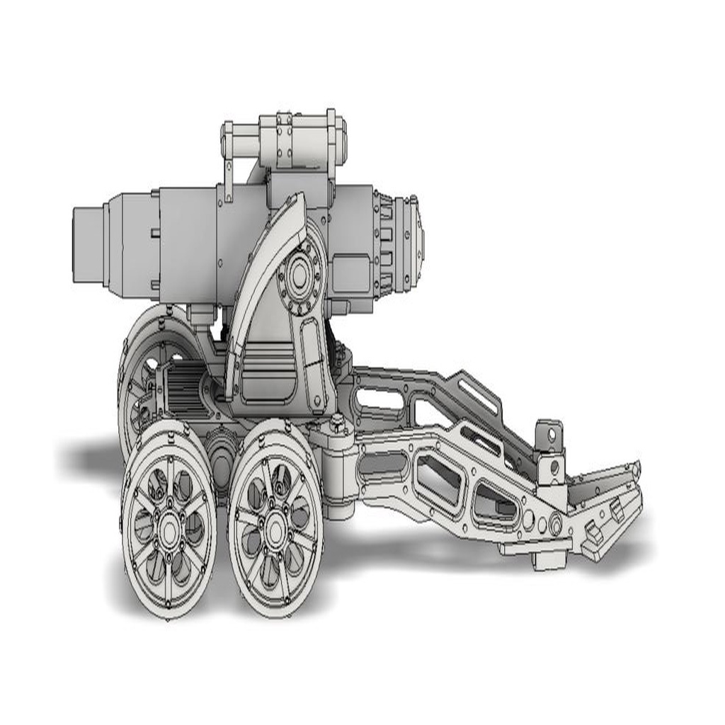 Free 3D file Perseus Heavy Siege Gun Carriage 🔫 ・3D printing idea to ...