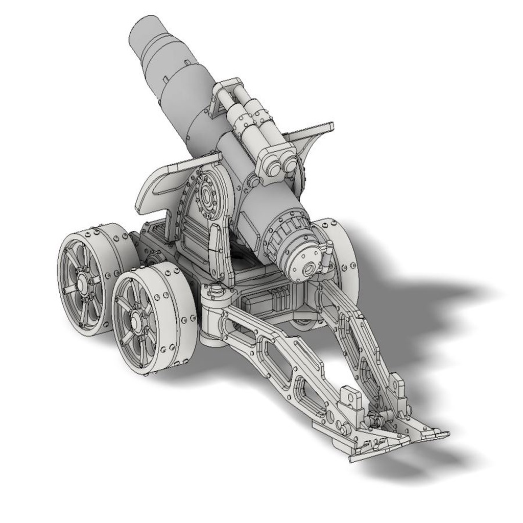 Free 3D file Perseus Heavy Siege Gun Carriage 🔫 ・3D printing idea to ...