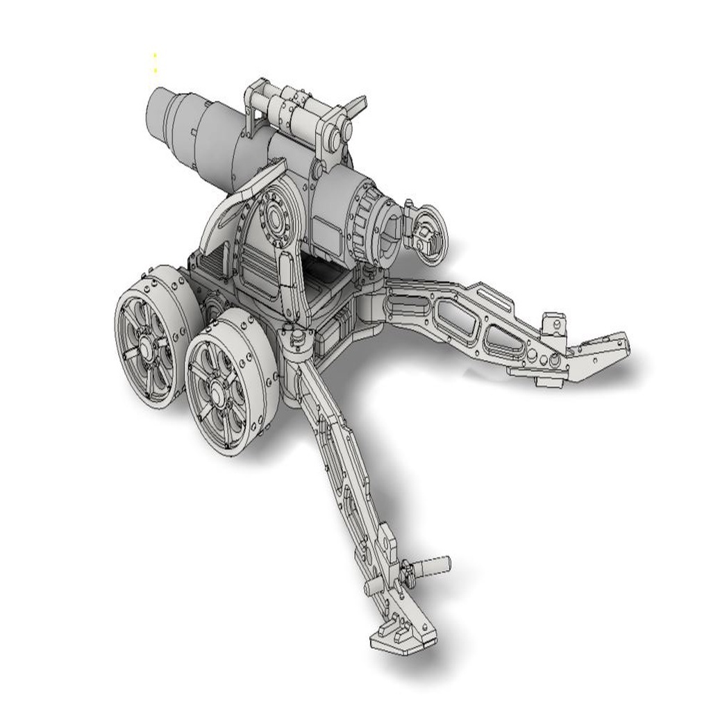 Free 3D file Perseus Heavy Siege Gun Carriage 🔫 ・3D printing idea to ...