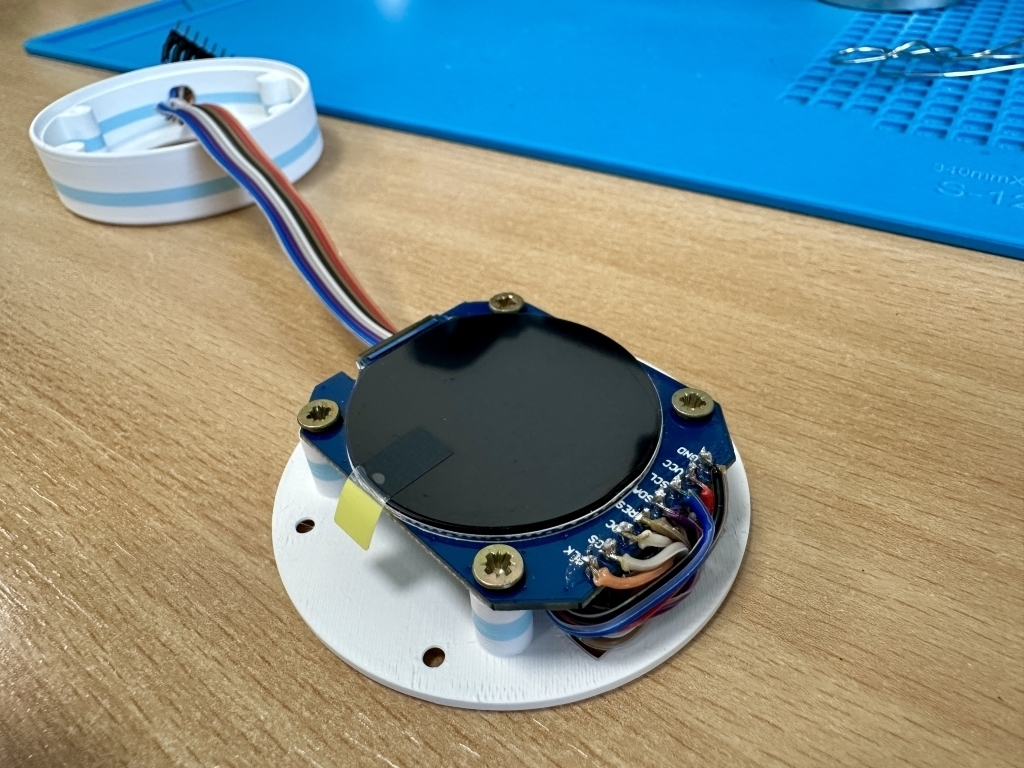 🔌 1.28 round display case (GC9A01)・Free 3D File for ・Cults