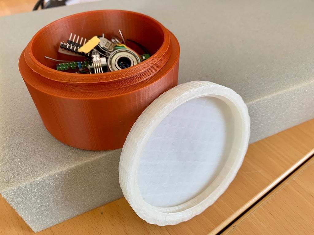 Free STL file Small rounded box with lid 🤏 ・Object to download and to ...