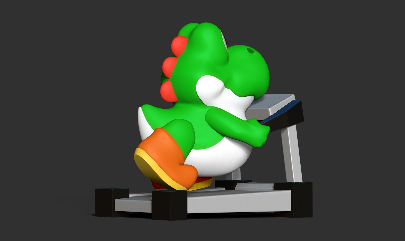 💬 Fat Yoshi・Free 3D File for ・Cults