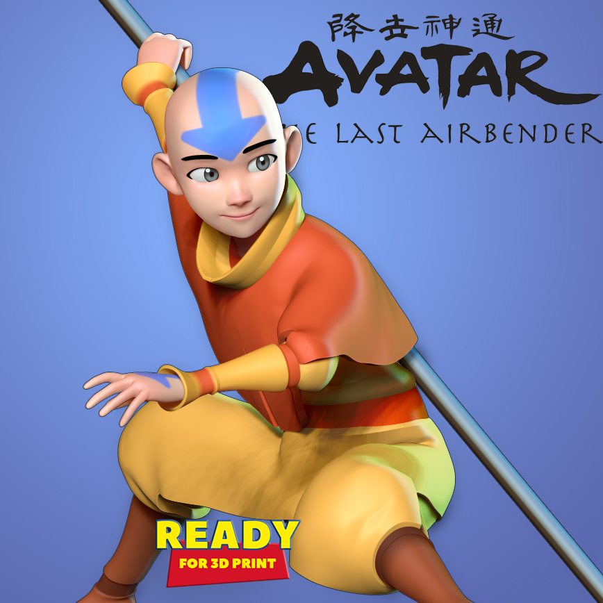 3D file Avatar - The Last Airbender 👦 ・Design to download and 3D print ...