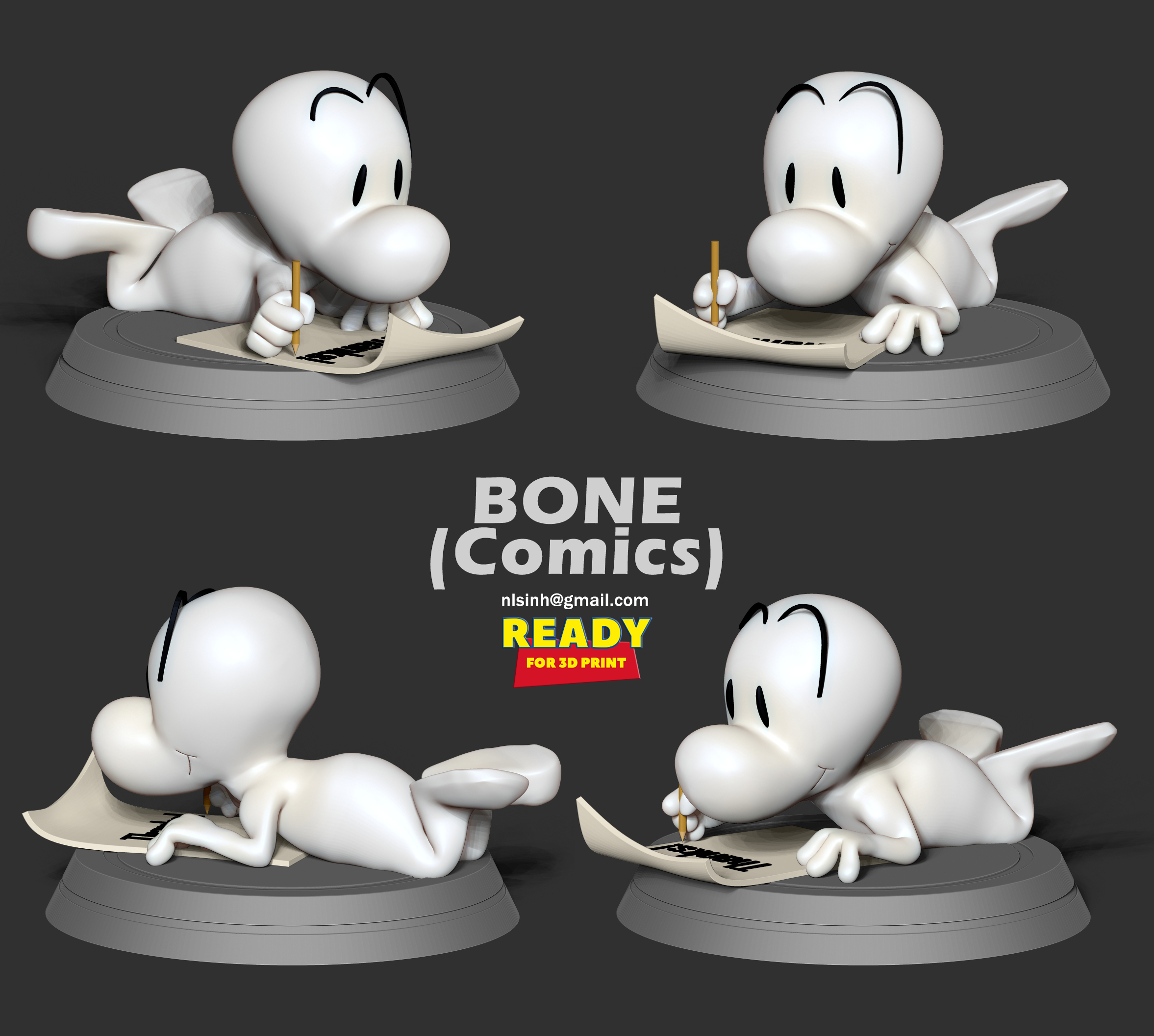 🦴 Fone Bone・ 3D File for ・Cults