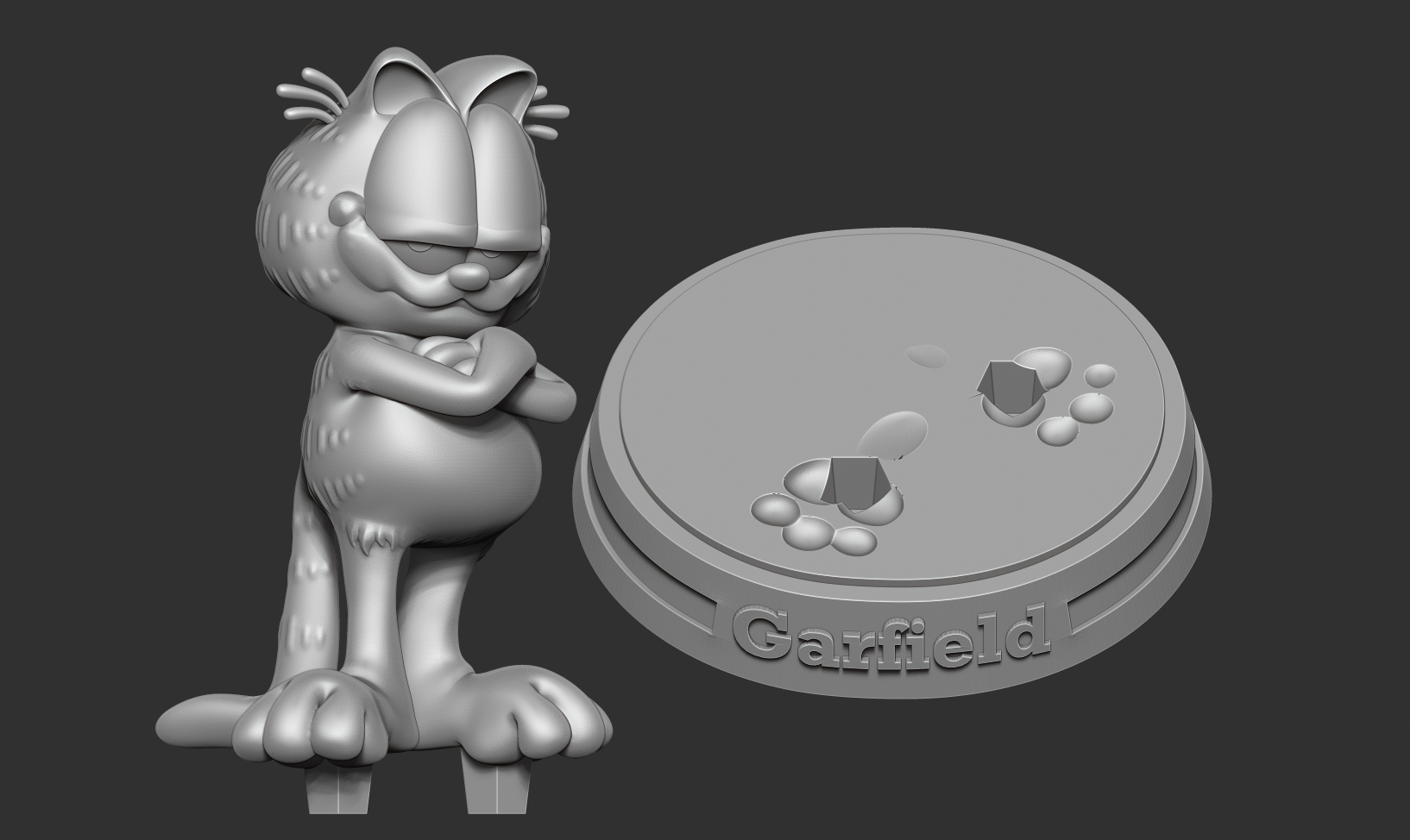 🐱 Garfield・ 3D File for ・Cults