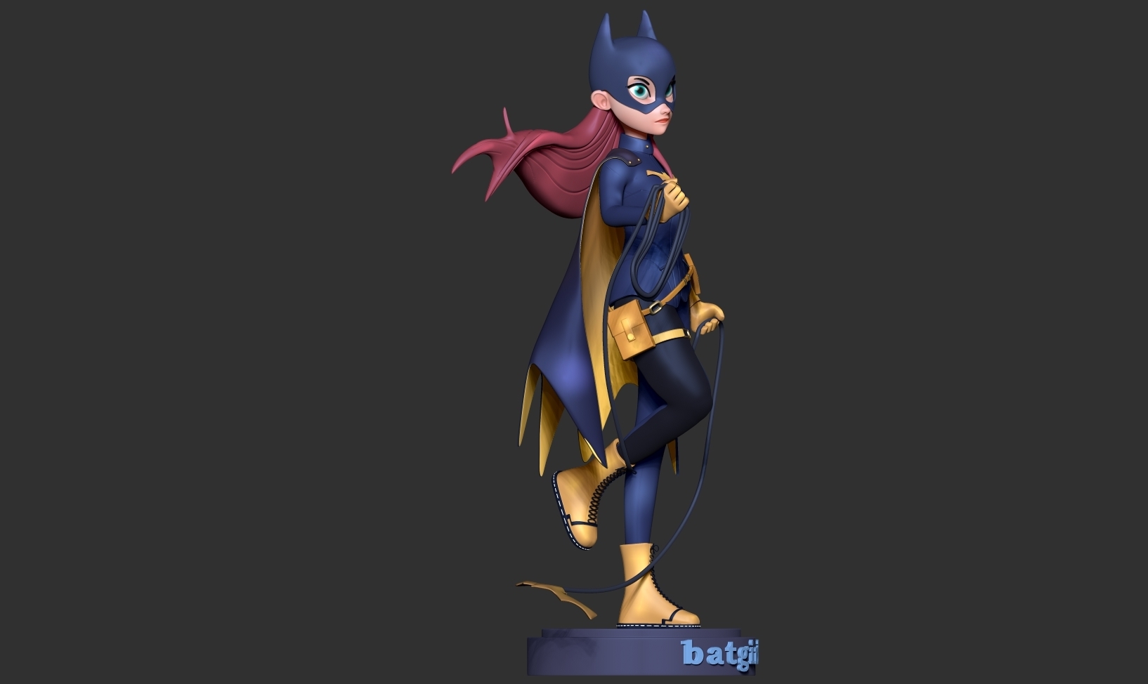 👧 Batgirl Fanart・ 3D File for ・Cults