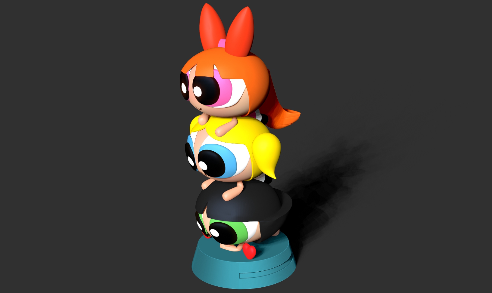 🌼 The Powerpuff Girls・ 3D File for ・Cults
