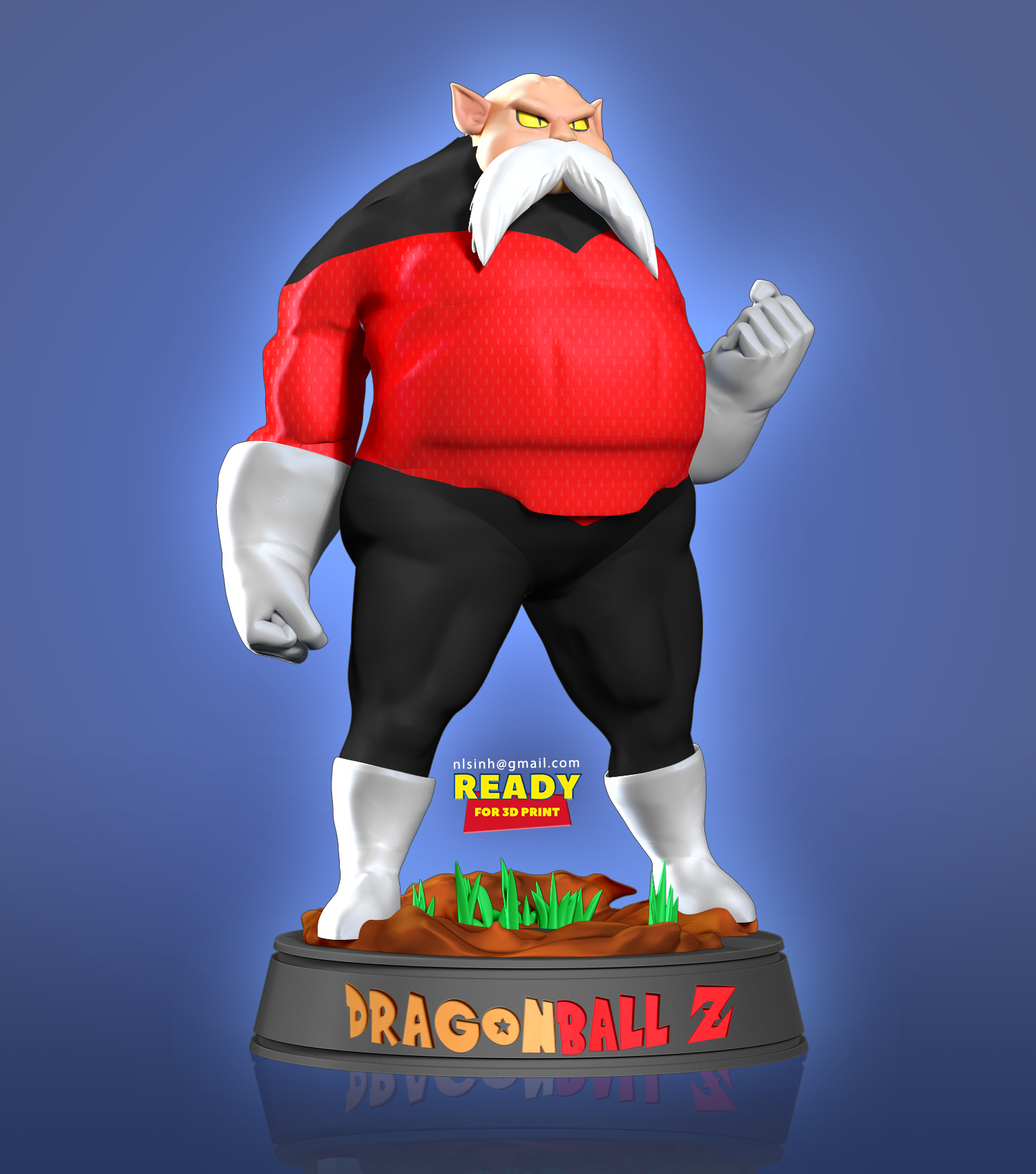 🐉 Toppo - Dragon Ball Fanart・ 3D File for ・Cults