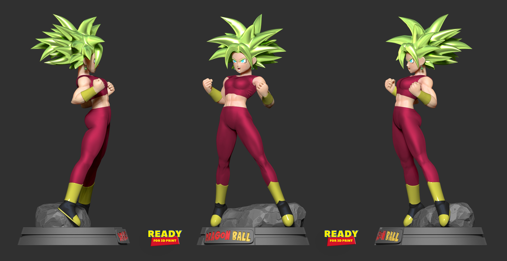 3D file Kefla - Dragon Ball Super 🐉 ・3D printable model to download・Cults