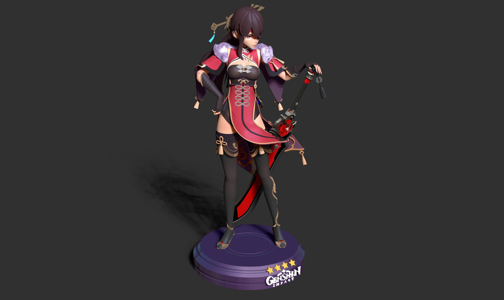 💬 Beidou - Genshin Impact・ 3D File for ・Cults