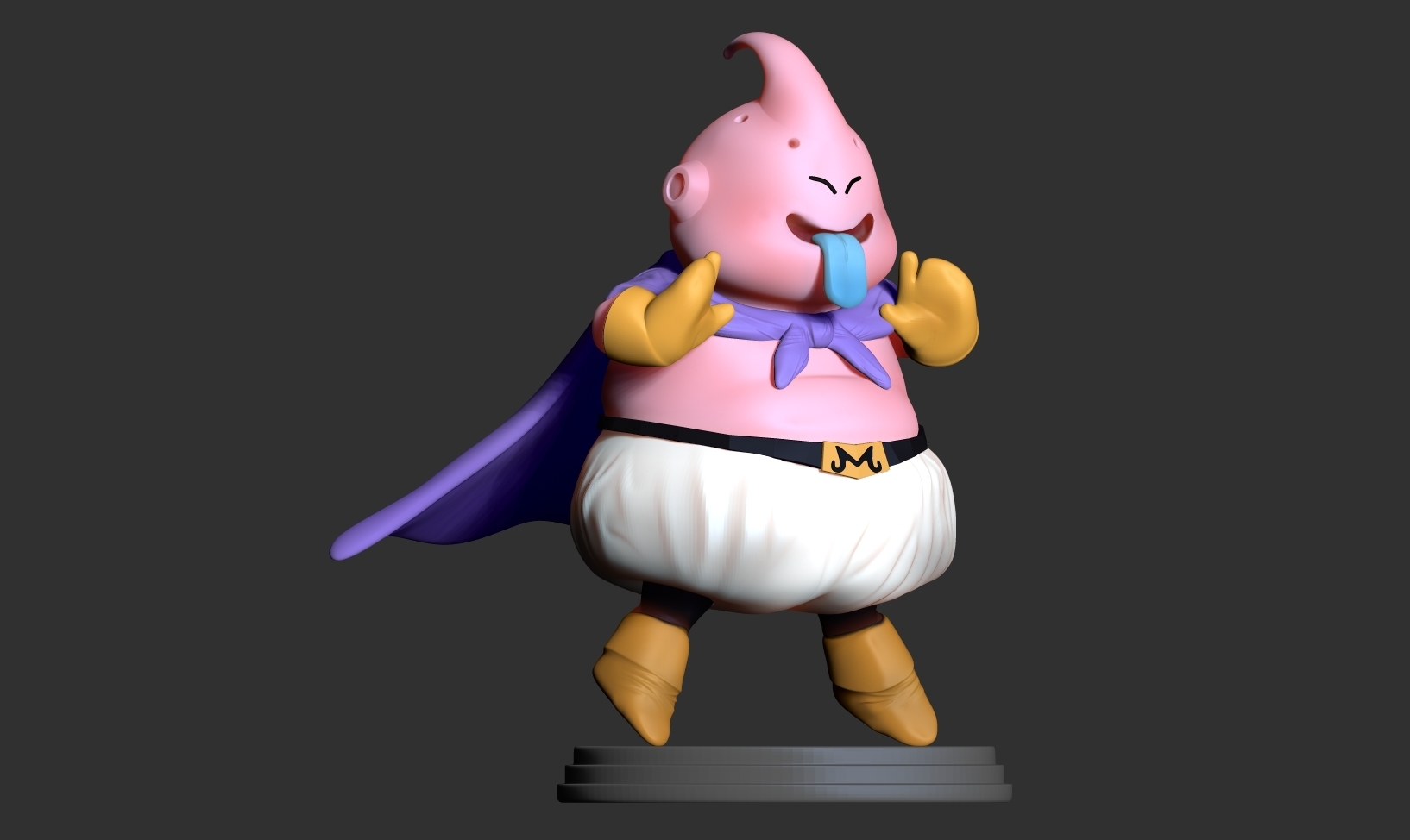 💬 Majin Buu Chibi 3D・ 3D File for ・Cults