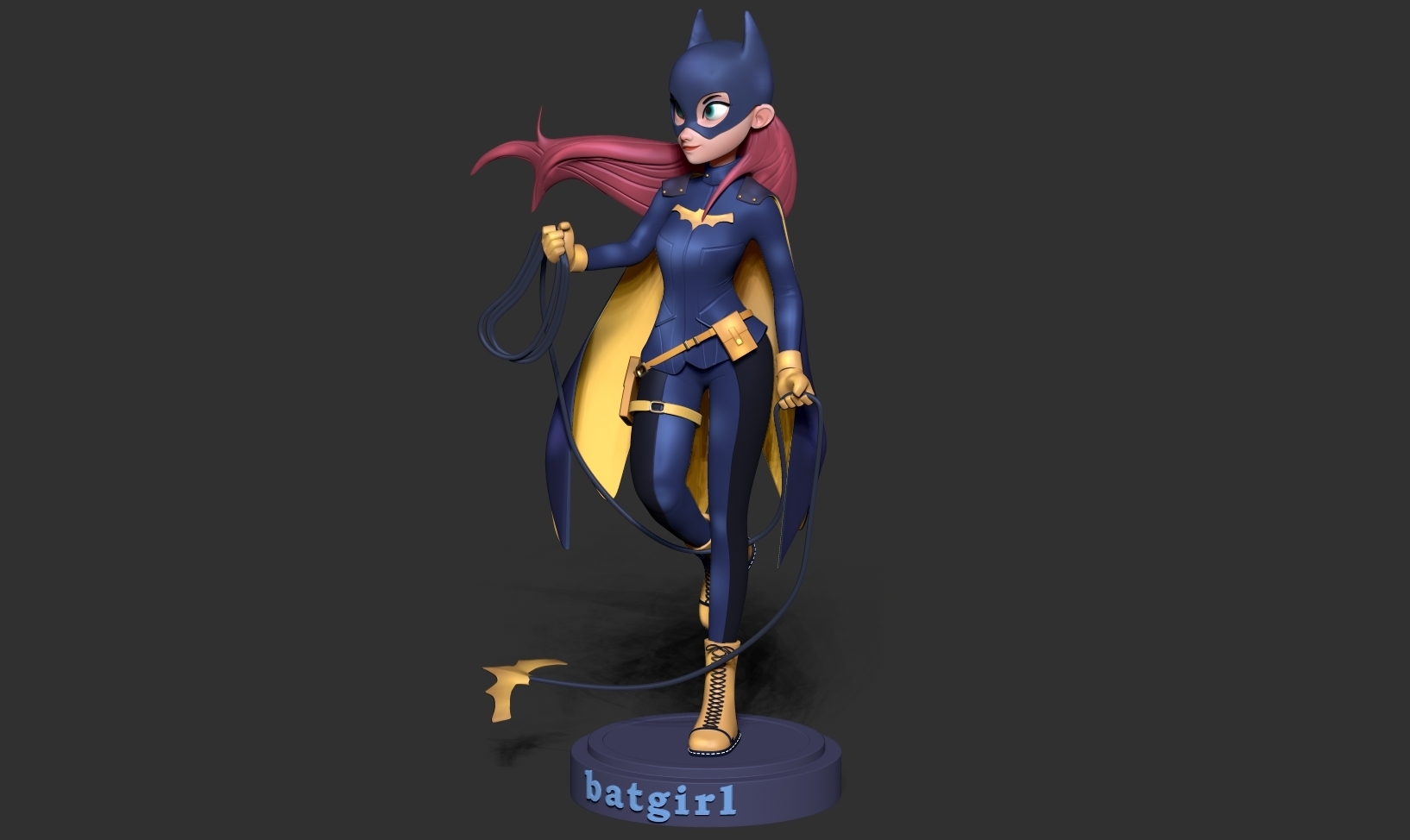 👧 Batgirl Fanart・ 3D File for ・Cults