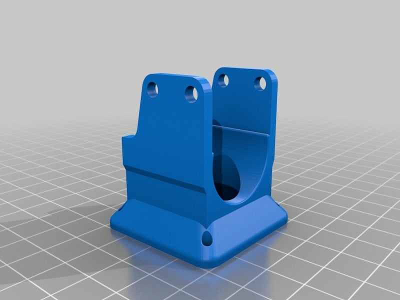 Free STL file E3D V5 Hot End Fan Mount & Integrated cooler 🥵 ・3D print ...