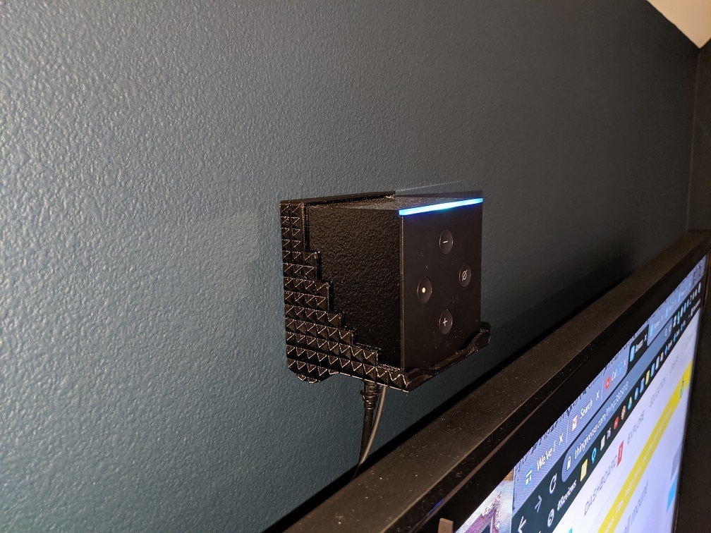 🔥 Amazon Fire Cube wall mount・Free 3D File for ・Cults