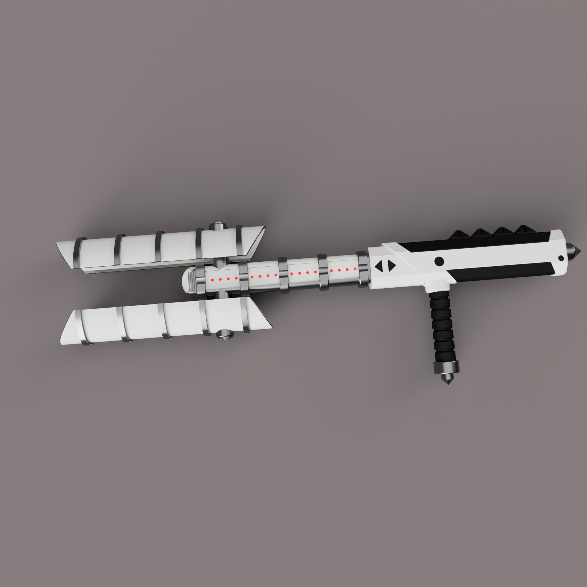 ⭐ Star Wars TR-8R Traitor Stick Riot Baton・ STL File for ・Cults