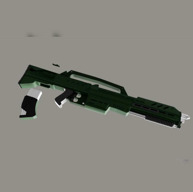 👽 Morita Rifle Starship Troopers・ STL File for ・Cults