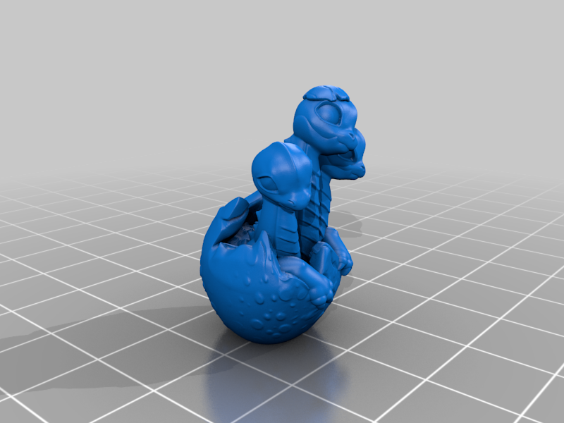 STL file Baby Hydra - Tabletop Miniature 👶 ・3D printer design to ...