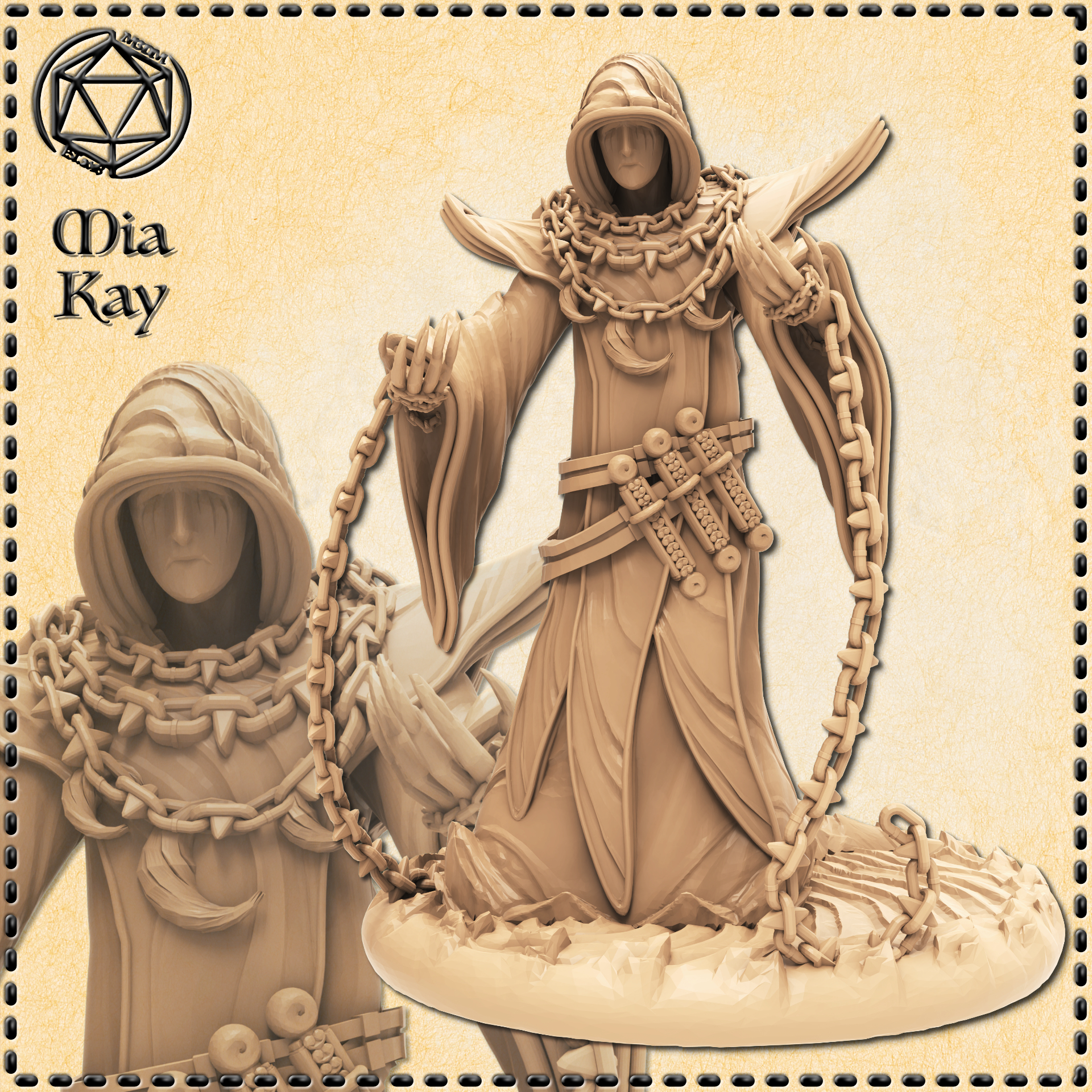 STL file Dark Mage 🧙 ・3D print design to download・Cults