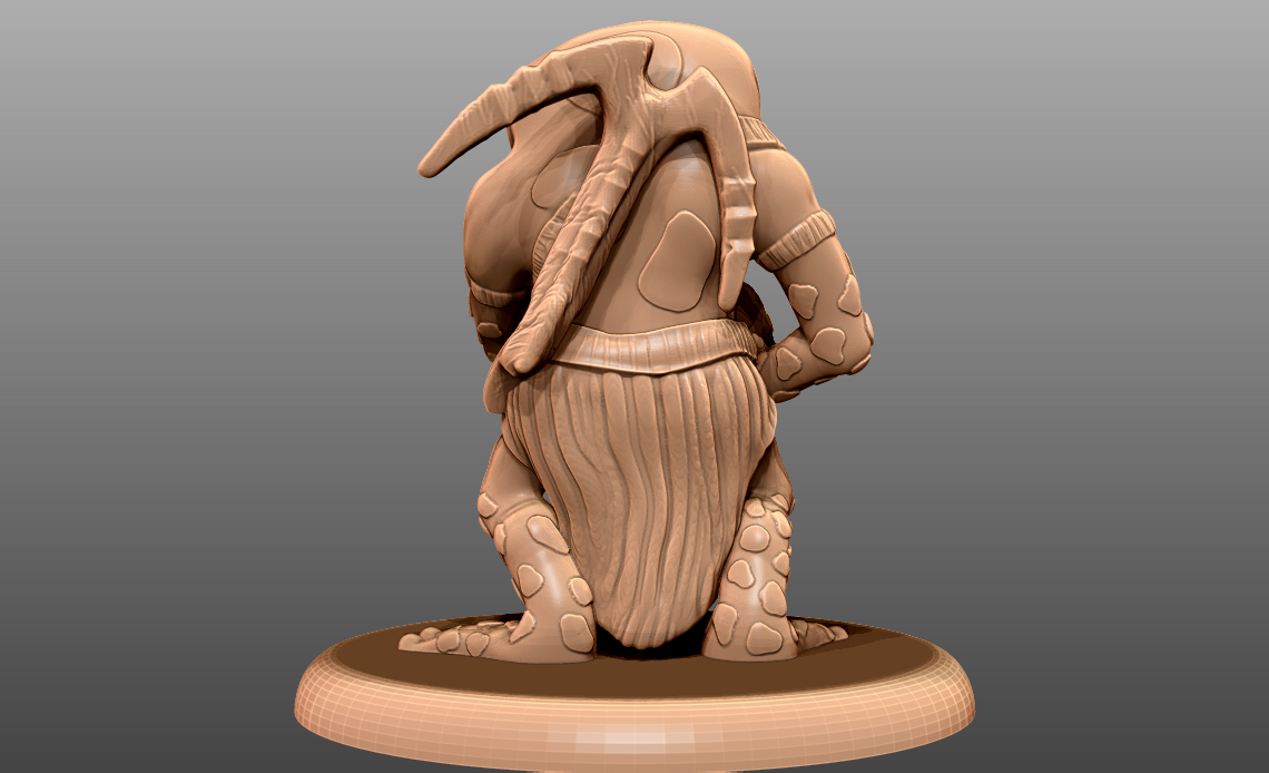 STL file Grung - Tabletop Miniature 🎲 ・3D printable model to download・Cults