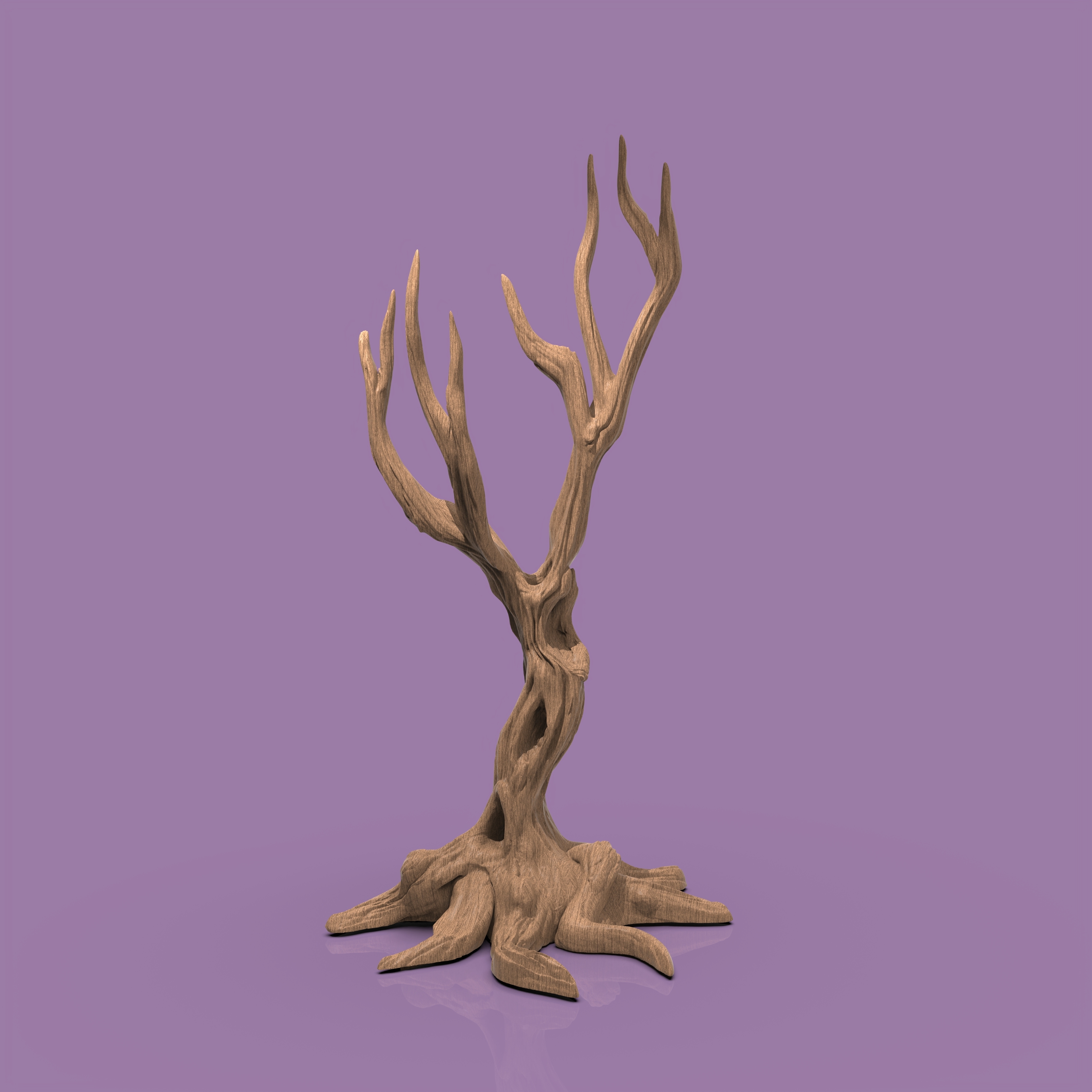 STL file Mimic Spooky Tree - Normal 👹 ・3D printable model to download・Cults
