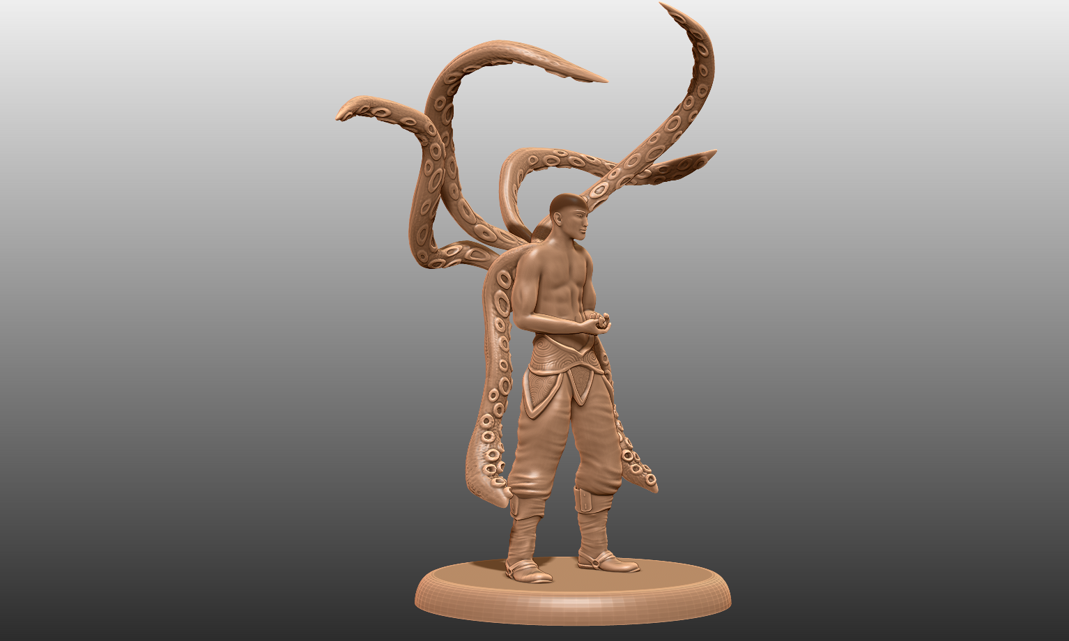 🎲 Simic Hybrid - Tabletop Miniature・ STL File for ・Cults