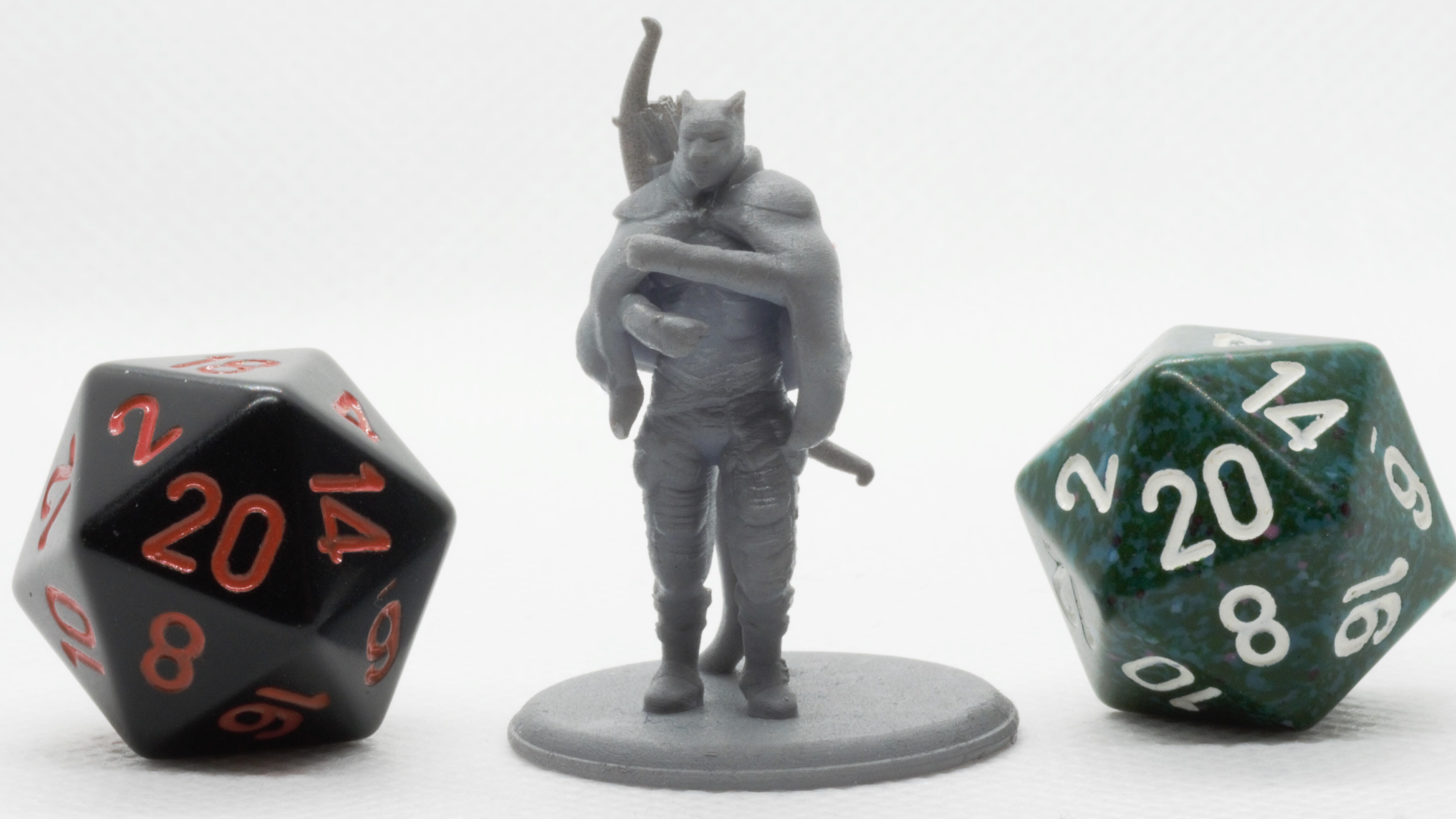 Archivo STL gratis Tabaxi Ranger - Miniatura de mesa 🎲・Modelo para ...
