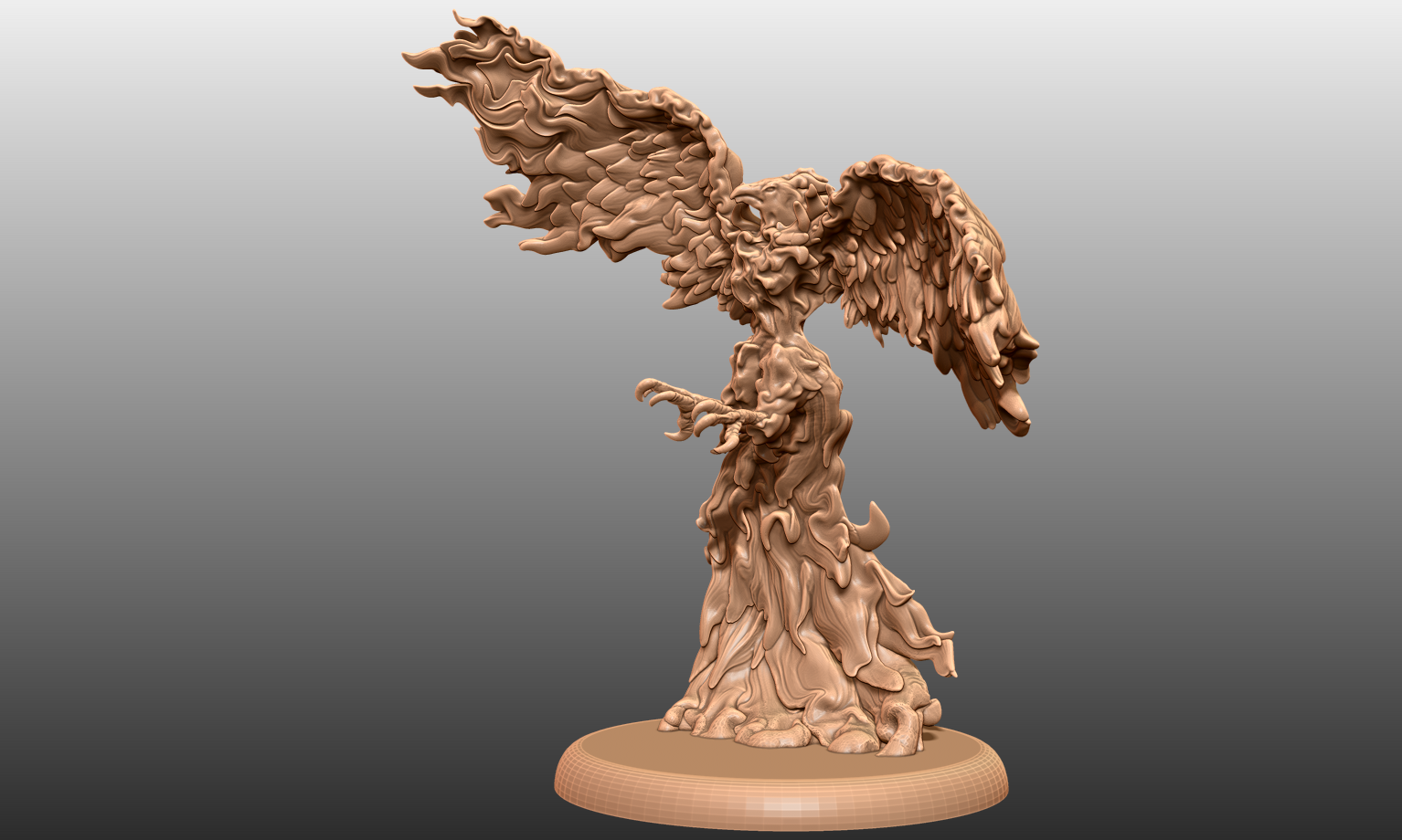 STL file Phoenix - Tabletop Miniature 🦅 ・Design to download and 3D ...