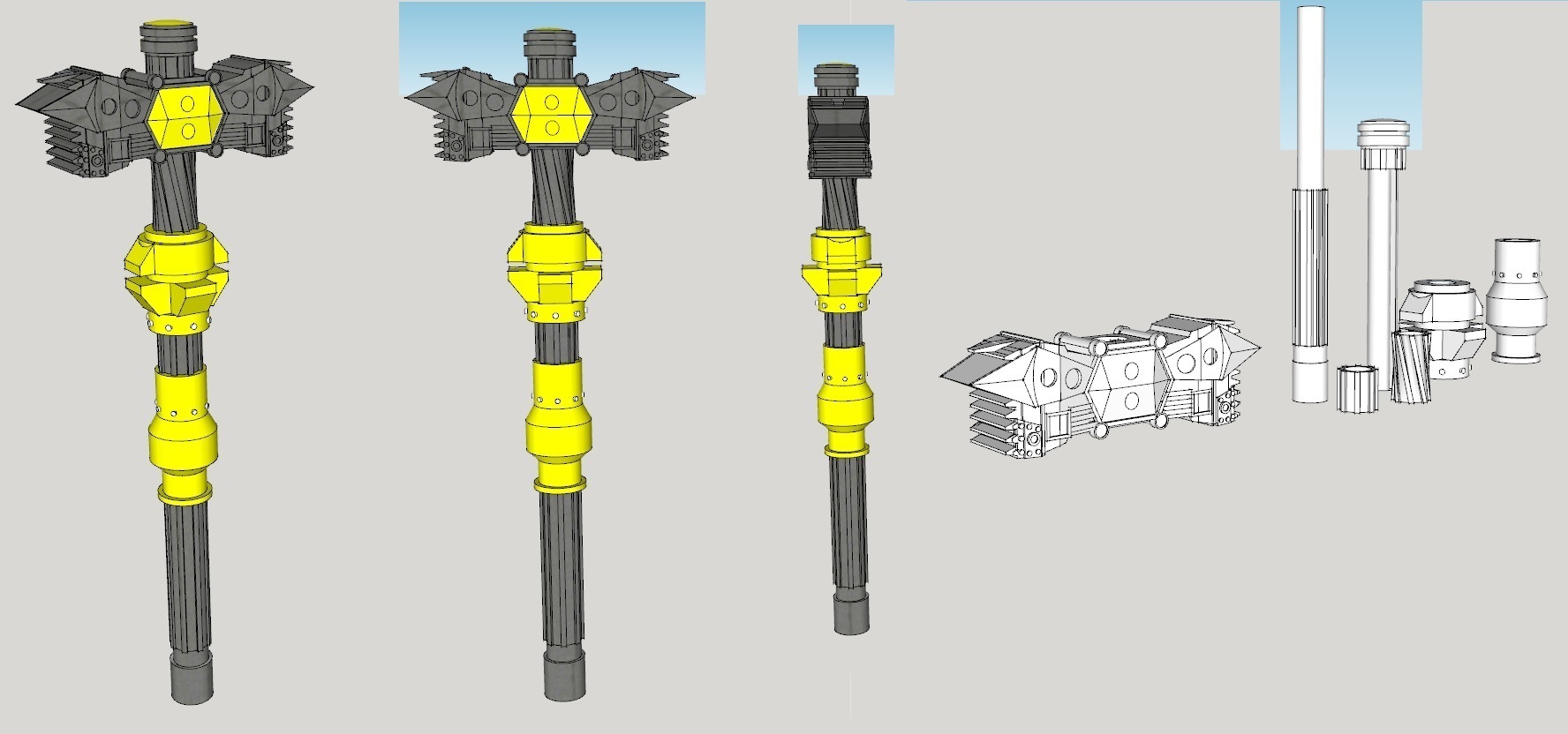 3D file TRANSFORMERS BUMBLEBEE BATTLE HAMMER TLK 🤖 ・Template to ...