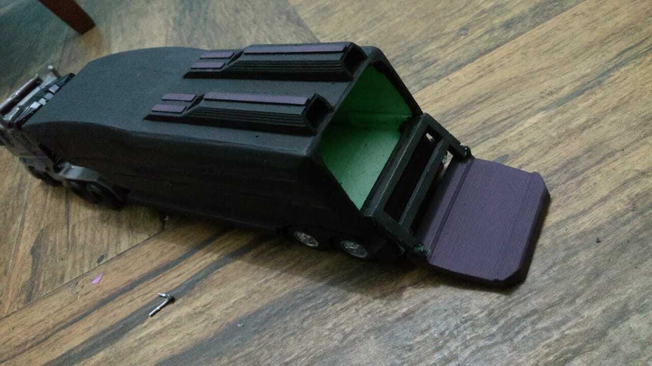 🤖 Transformers Combiner Wars Trailer for Motormaster, Optimus・ 3D File ...