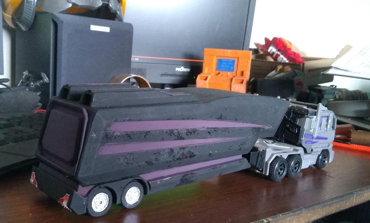 🤖 Transformers Combiner Wars Trailer for Motormaster, Optimus・ 3D File ...