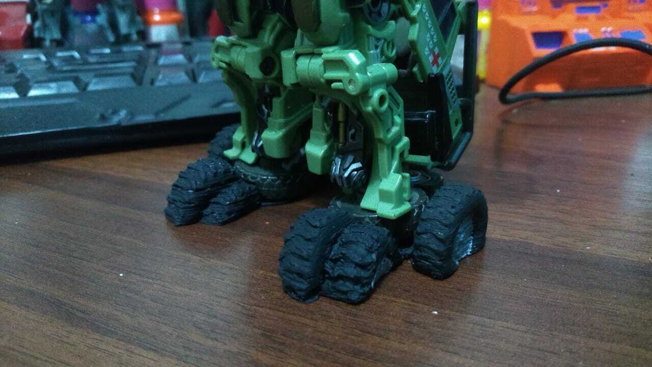 🤖 Transformers Houn TLK Foot and knife・ 3D File for ・Cults