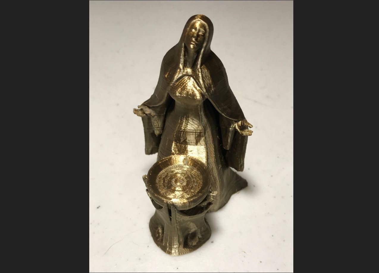 👥 Statue of Goddess Mara・3D Print・Cults