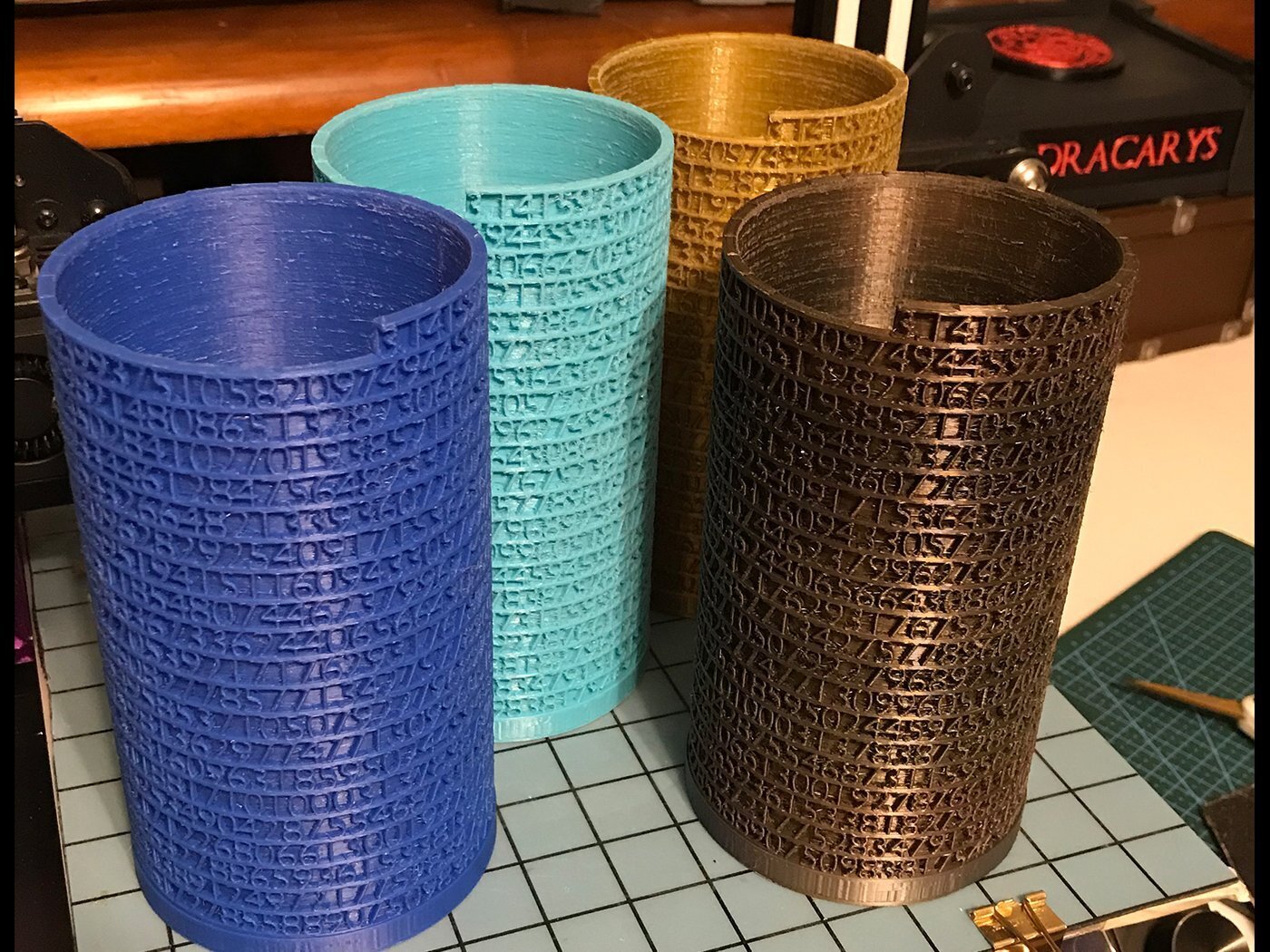 3D printable Tower of Pi・Cults