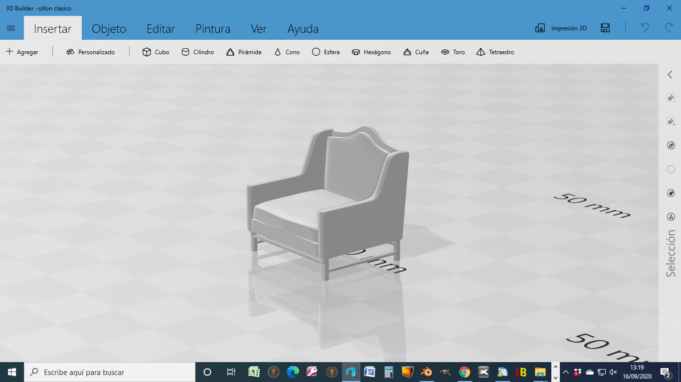🪑 Classic Dining Chair・Free STL File for ・Cults