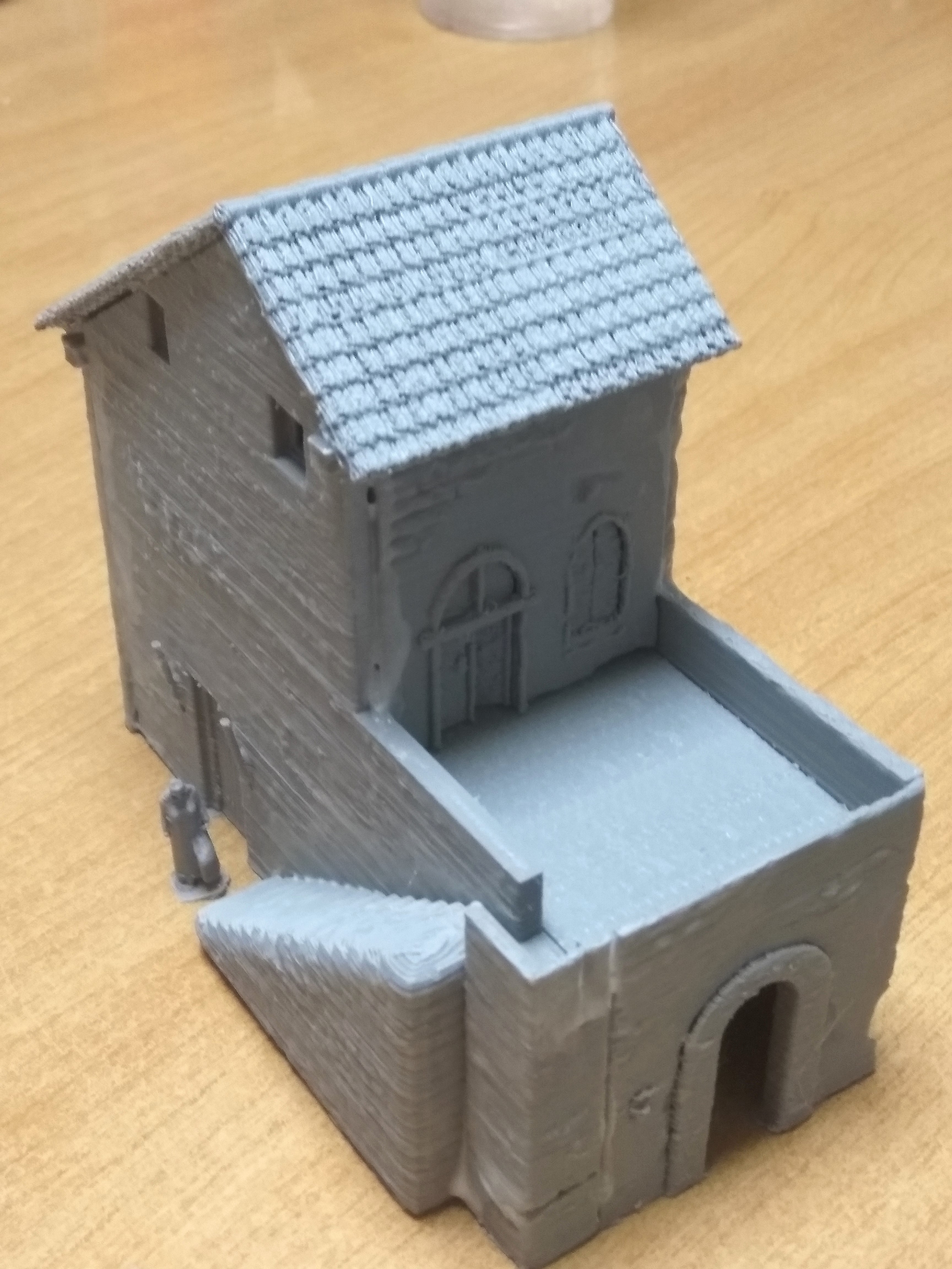 STL file Rustic house for dioramas 3d model 🏠 (OBJ)・3D printer design ...