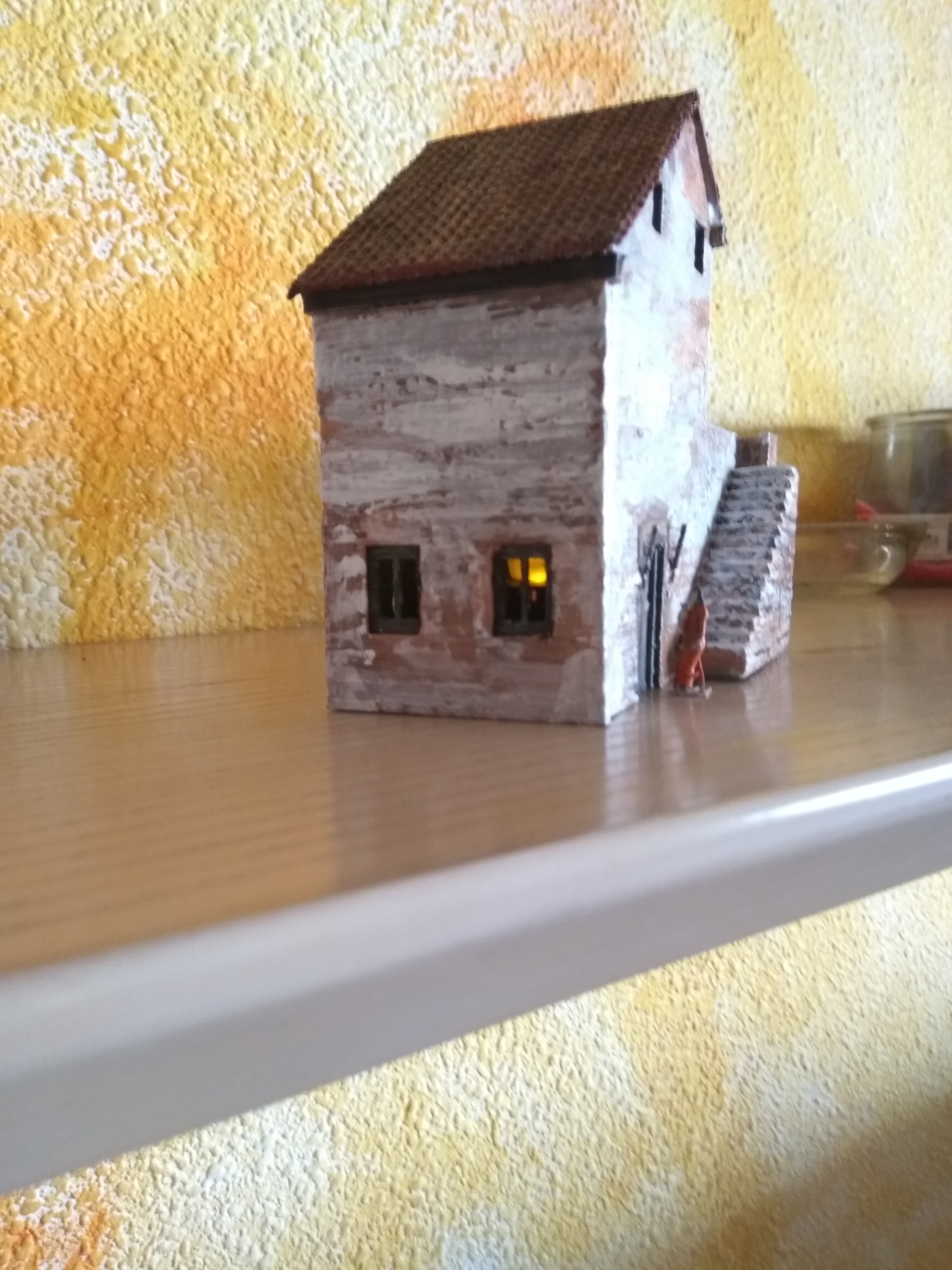 STL file Rustic house for dioramas 3d model 🏠 (OBJ)・3D printer design ...