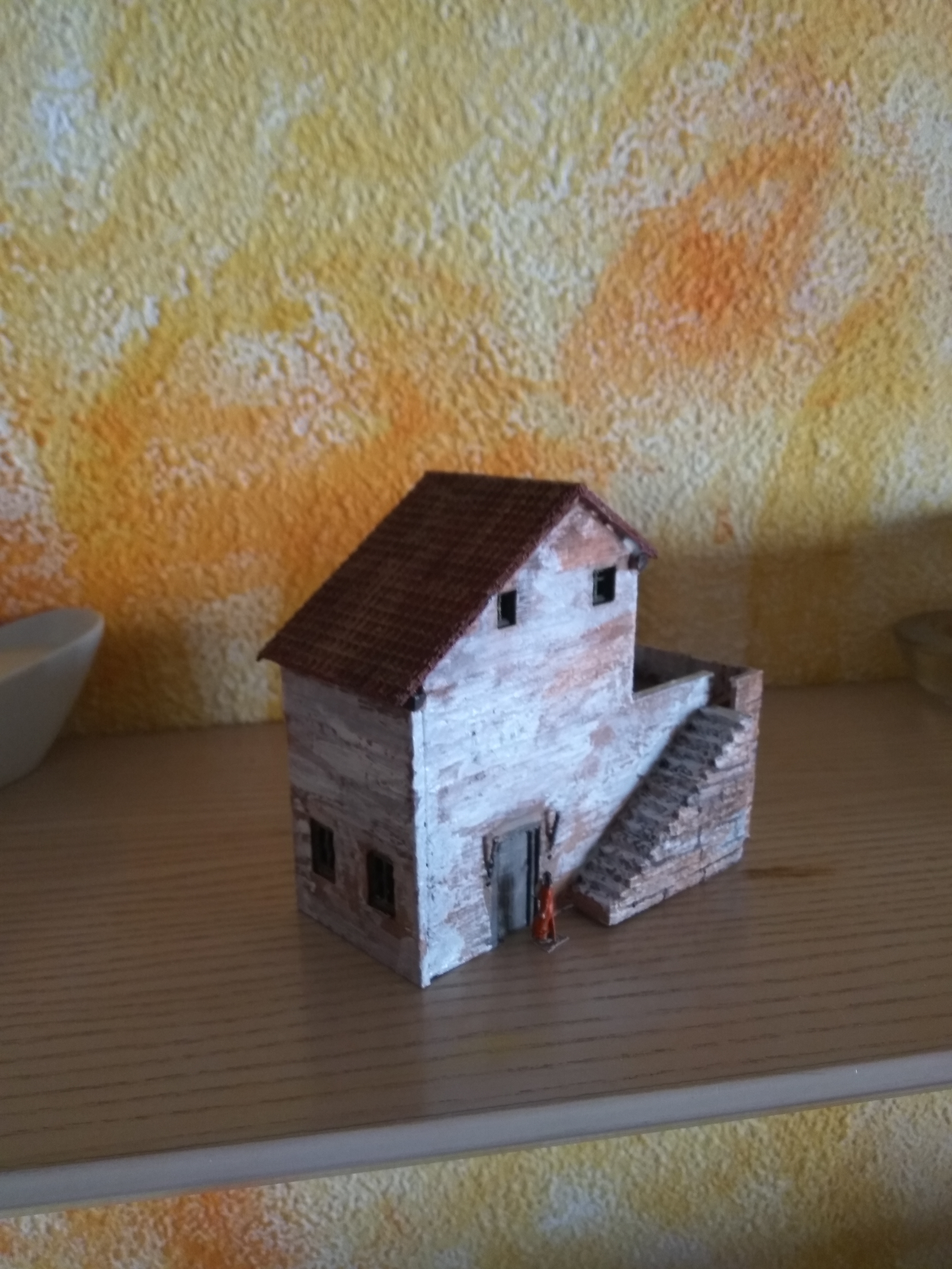 STL file Rustic house for dioramas 3d model 🏠 (OBJ)・3D printer design ...