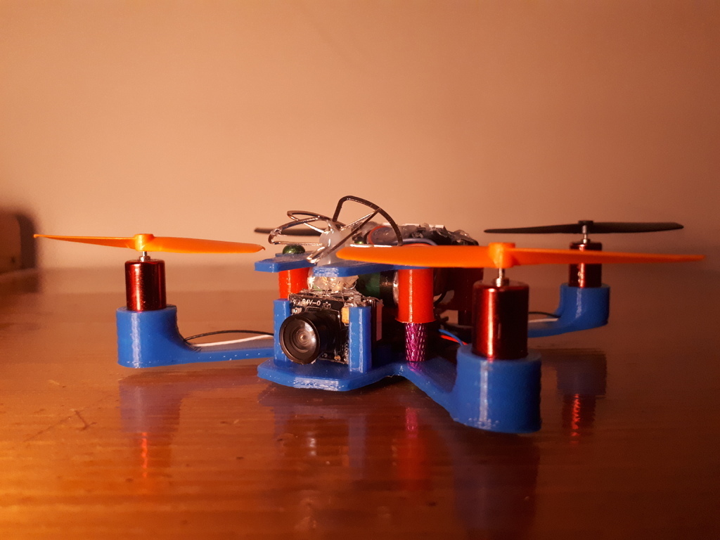 Free 3D file Little x micro quadcopter frame 115mm 🖼️ ・Object to ...