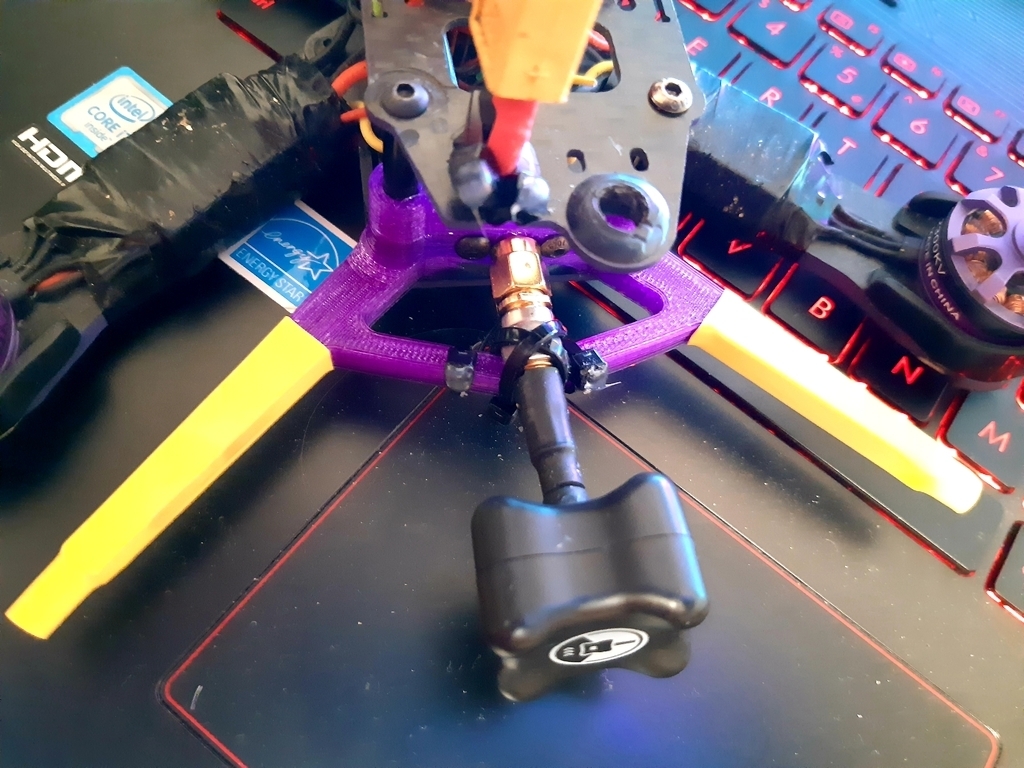 Free 3D file Wizard x220 - RX & VTX Antenna mount 📶 ・3D print model to ...