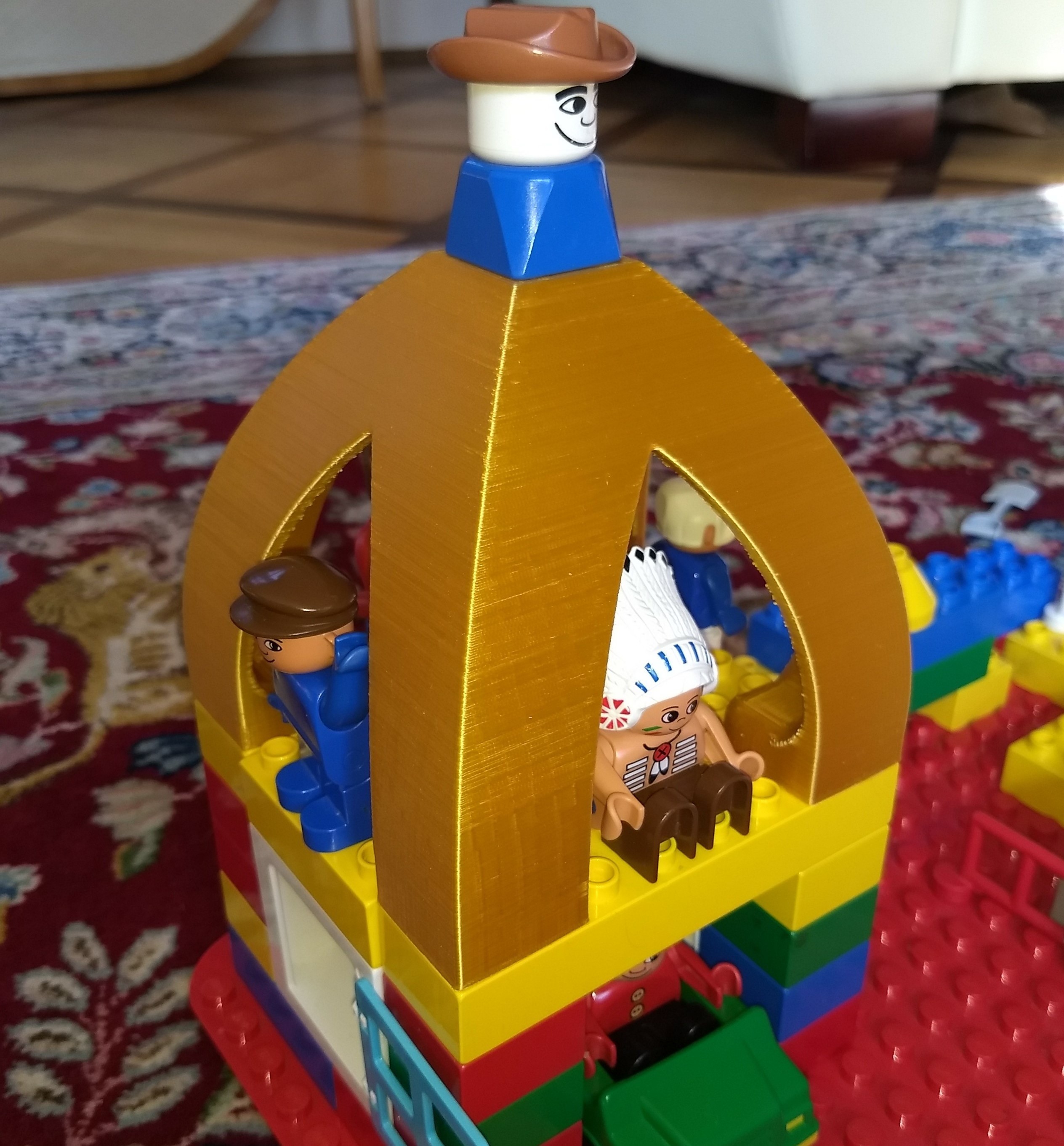 Free STL file Duplo compatible dome 🎲 ・3D printer design to download・Cults