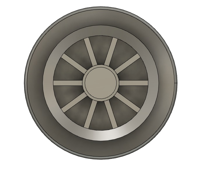 STL file Lego red Train wheel 70s 🚆 ・Model to download and 3D print・Cults