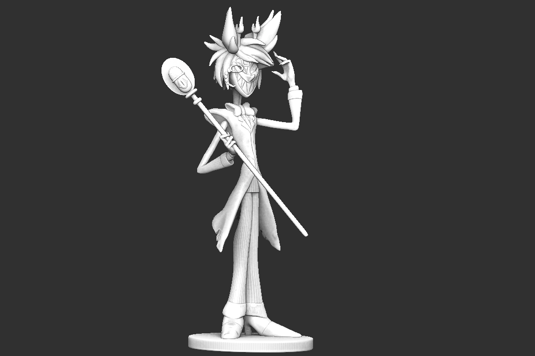 3D file Alastor Hazbin Hotel 3D model for printing 🏨 ・3D print model to ...